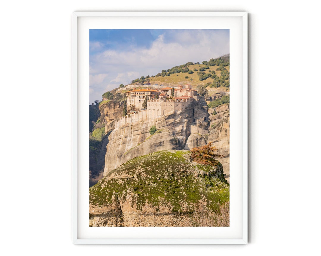 Meteora Monasteries Print Fine Art Greece Photography Greek - Etsy