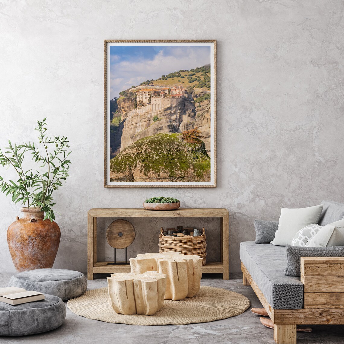Meteora Monasteries Print, Fine Art Greece Photography, Greek Mountain ...