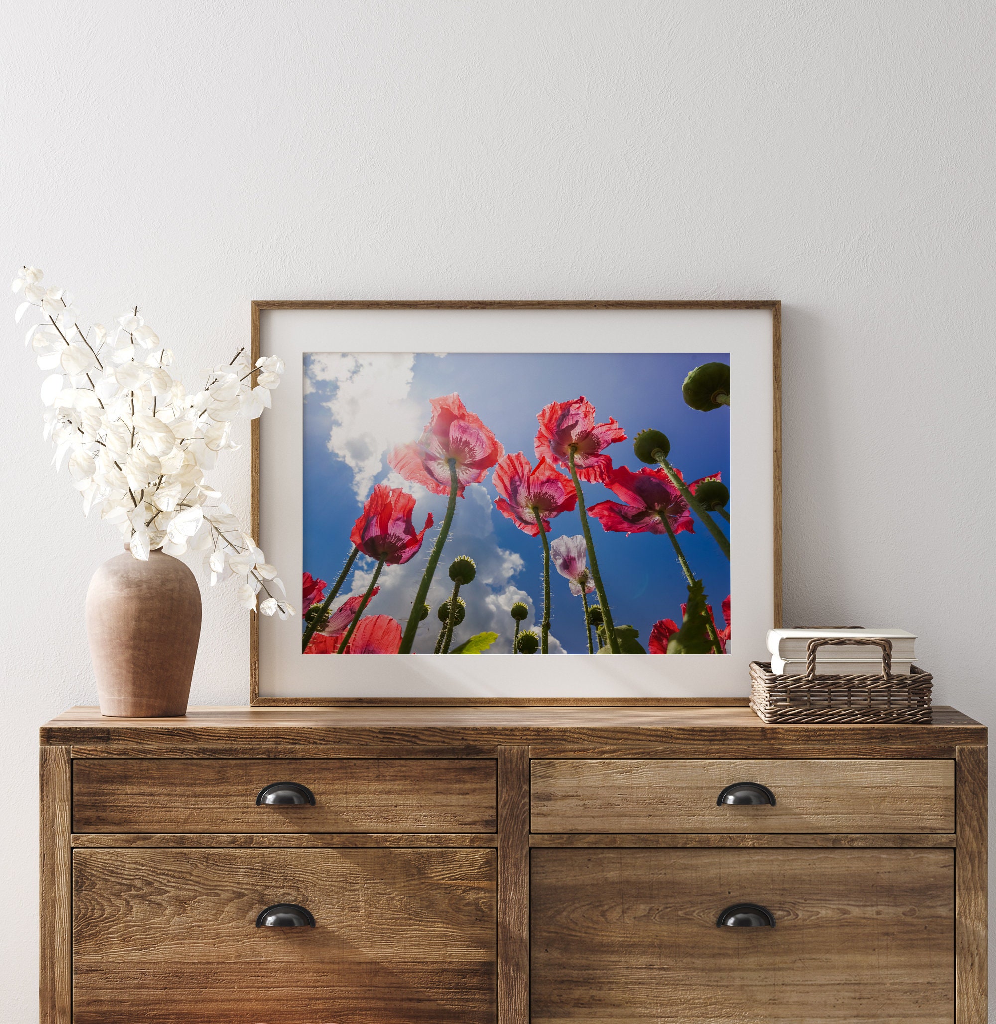 Poppy Flower Wall Art Fine Art Poppy Photography Red Floral - Etsy