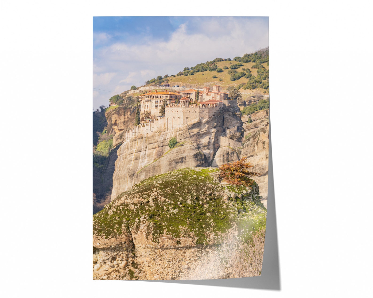 Meteora Monasteries Print, Fine Art Greece Photography, Greek Mountain ...