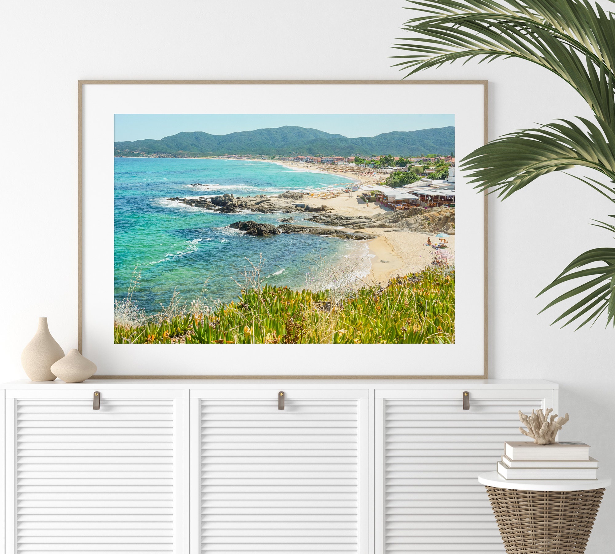 Halkidiki Coast Photo, Fine Art Greece Photography, Turquoise Ocean Art ...