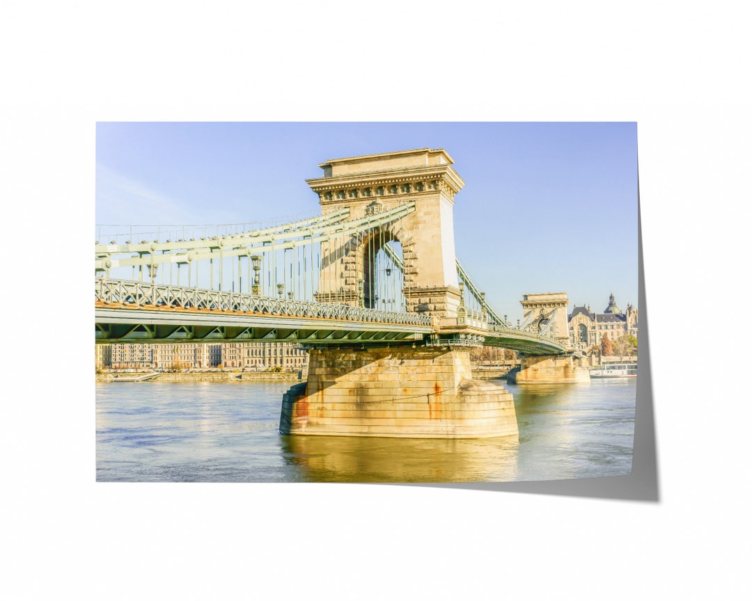Chain Bridge Photo, Fine Art Budapest Photography, European ...