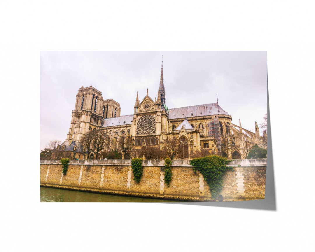 Neutral Cathedral De Notre Dame Print, Fine Art Paris Photography ...