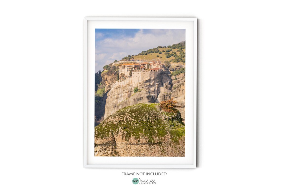 Meteora Monasteries Print, Fine Art Greece Photography, Greek Mountain ...