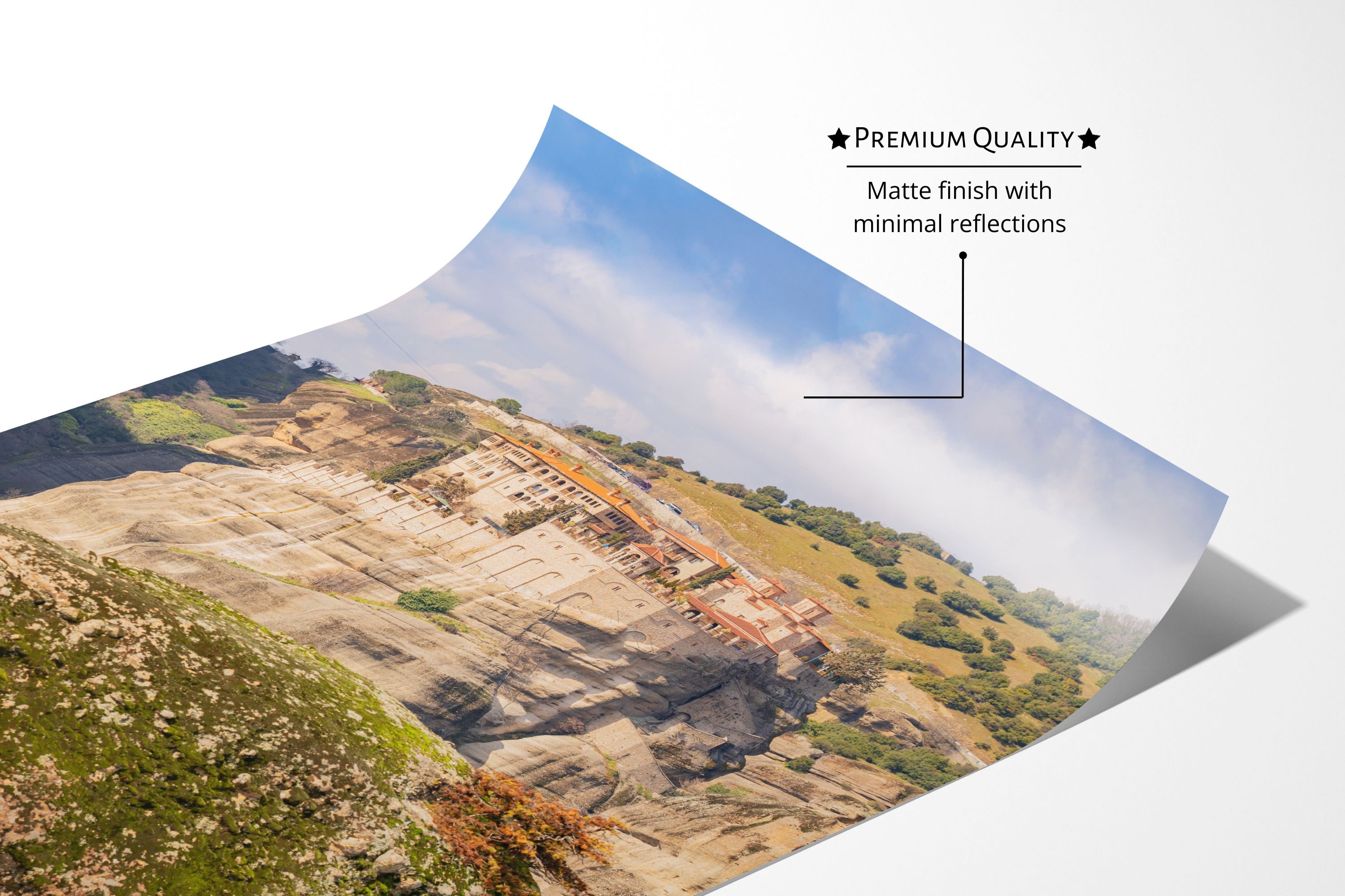 Meteora Monasteries Print, Fine Art Greece Photography, Greek Mountain ...