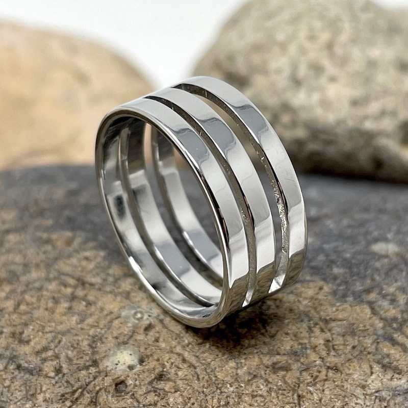Silver Rings Men - Etsy