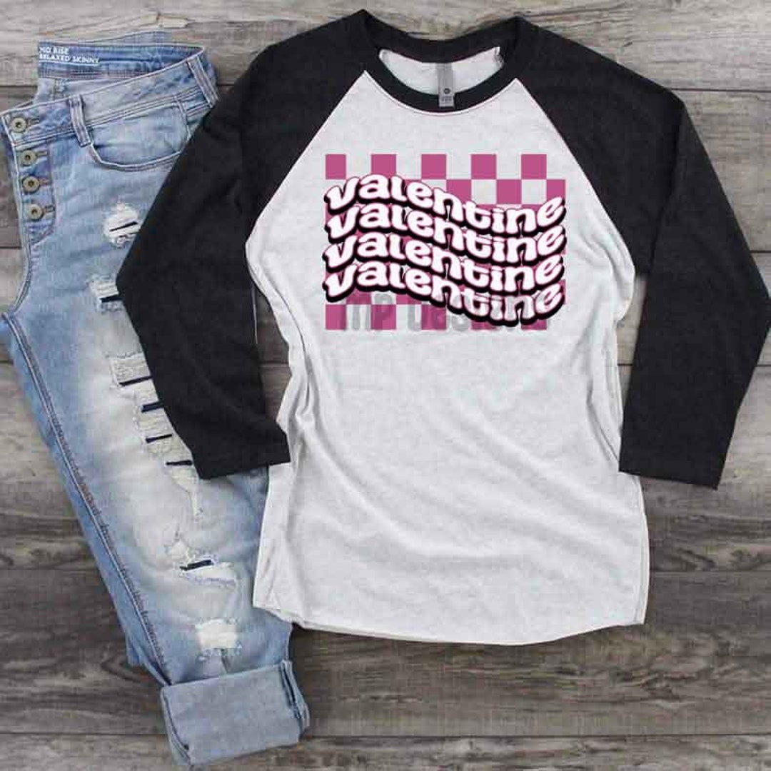 Valentine's Day Checker Retro PNG Digital Clipart File - Etsy