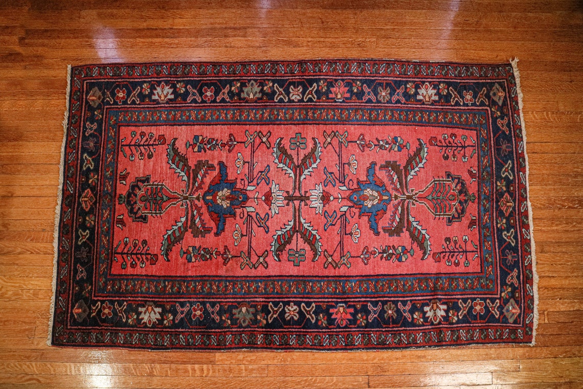 Beautiful Antique Handmade Kurdish Tribal Carpet Area Rug - Etsy