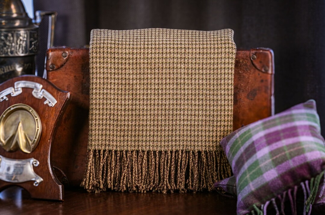Charming English Tweed Style Ralph Lauren Home Throw Blanket Country ...