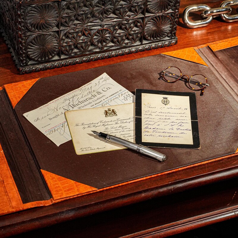 Leather Desk Blotter - Etsy