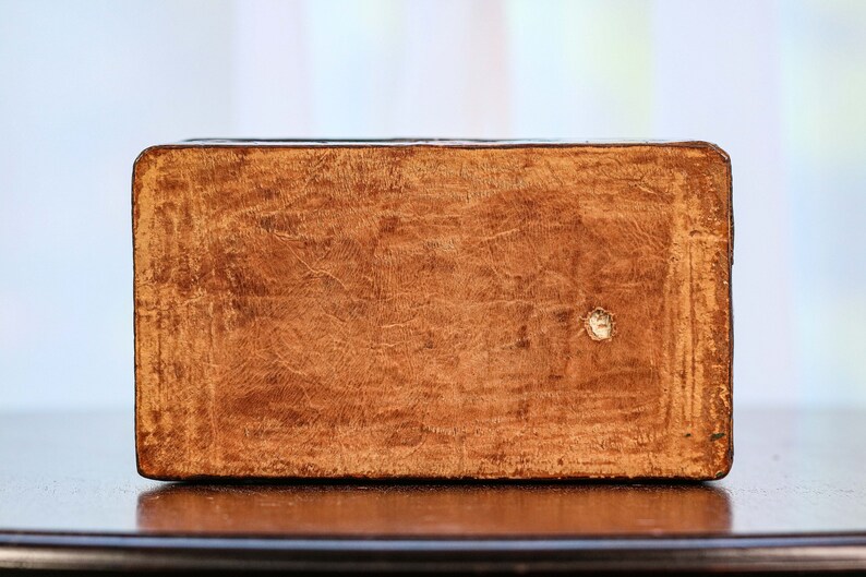 Exceptional Quality Antique Leather Victorian Desk Letter Box Home ...