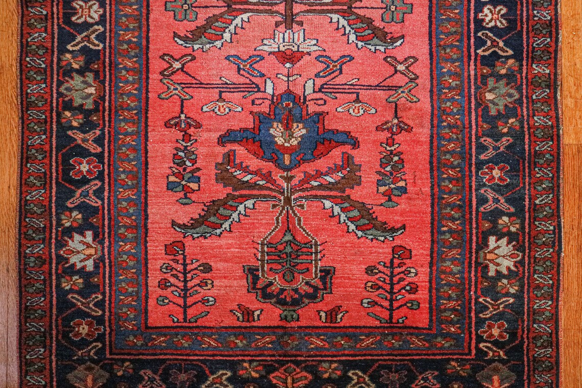 Beautiful Antique Handmade Kurdish Tribal Carpet Area Rug - Etsy