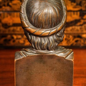 Incredible Antique French Grand Tour Bronze Greek God Bust Statue ...