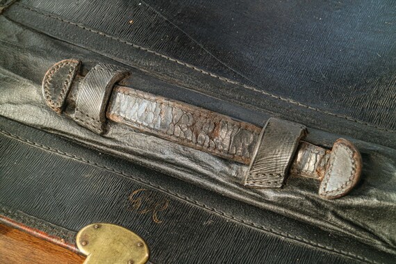 Rare King George VI Antique Leather Royal Dispatch Br… - Gem