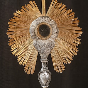Stunning French Antique Catholic Christianity Monstrance With Brass ...