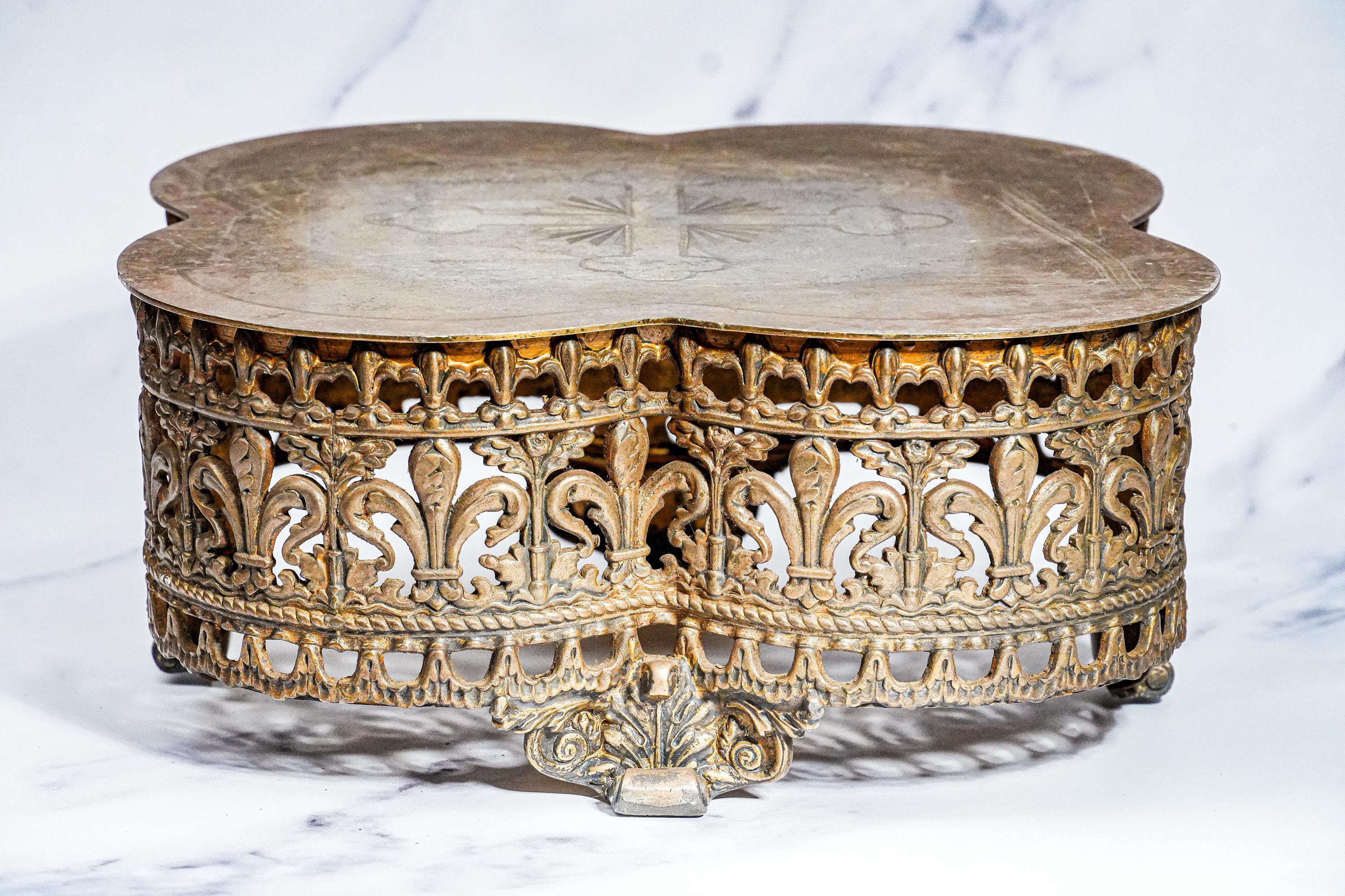Stunning French Antique Catholic Christianity Monstrance With Brass ...
