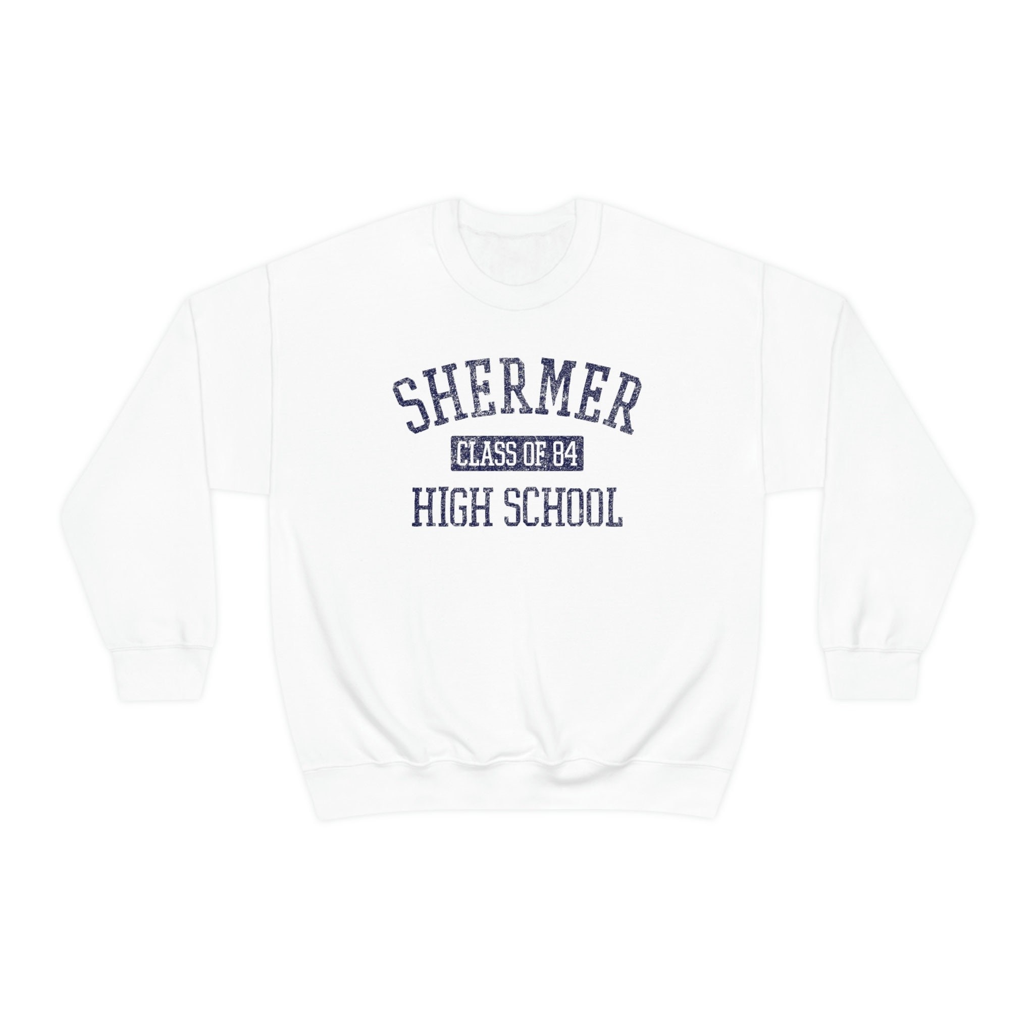Shermer High School Class of 84 - Crewneck Fleece Sweatshirt - Etsy
