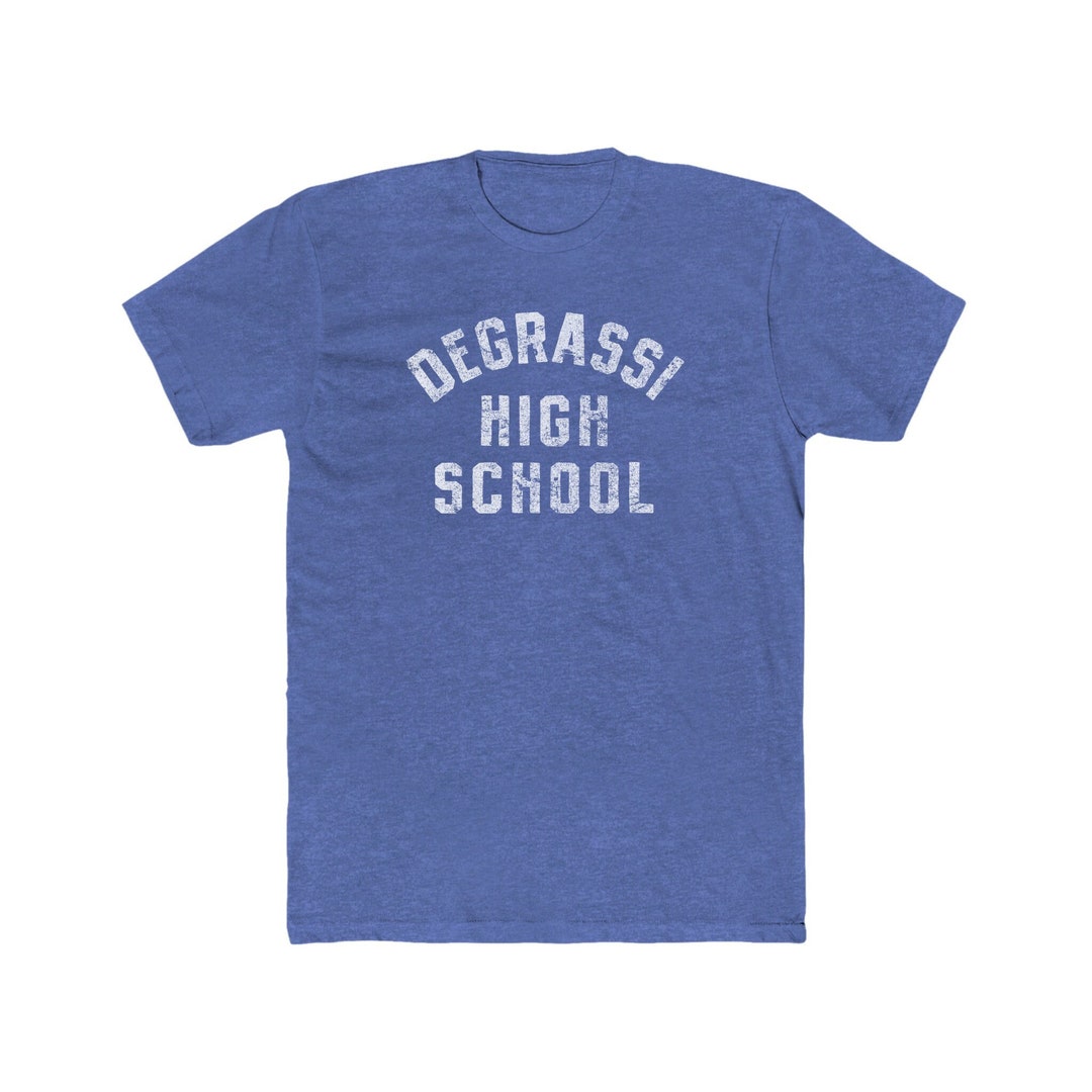 Degrassi High School "vintage Look" Gym T-shirt - Heathered 50/50 Blend ...