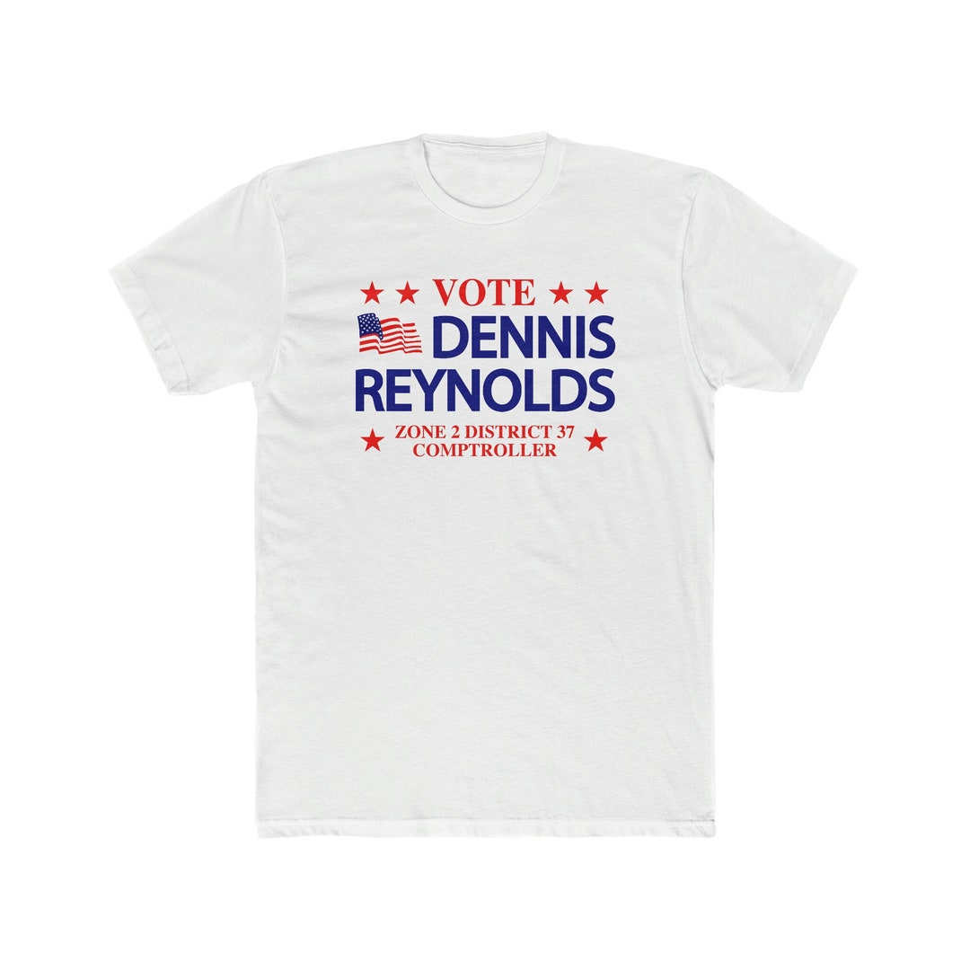 Vote for Dennis T-shirt - Bella/canvas Jersey Cotton - Etsy