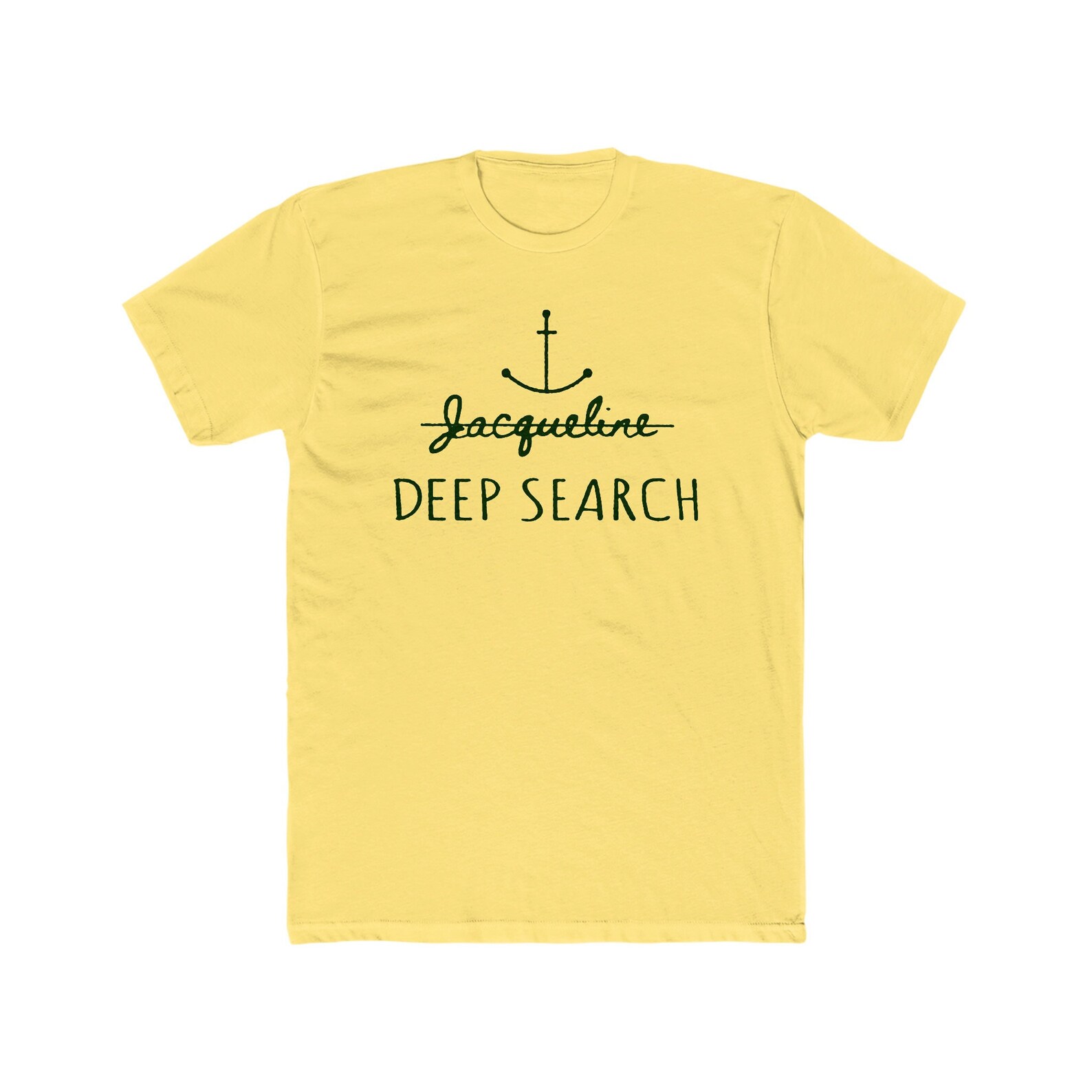 Deep Search T-shirt - Bella/canvas Jersey Cotton - Etsy