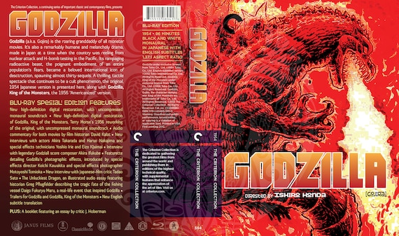 Couverture Du DVD Godzilla