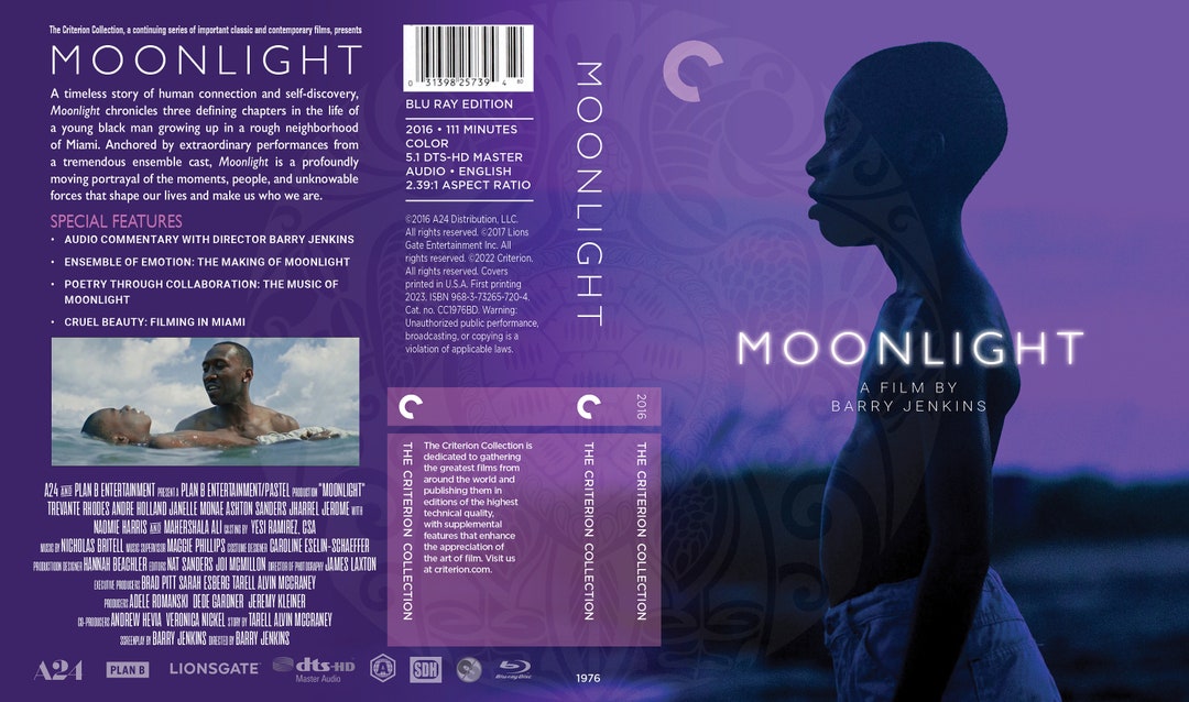 Moonlight (fake Criterion Cover) - Etsy