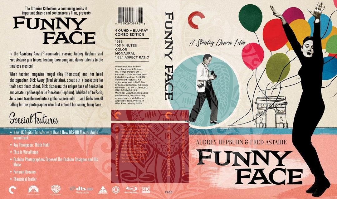 Funny Face (fake Criterion Cover) - Etsy