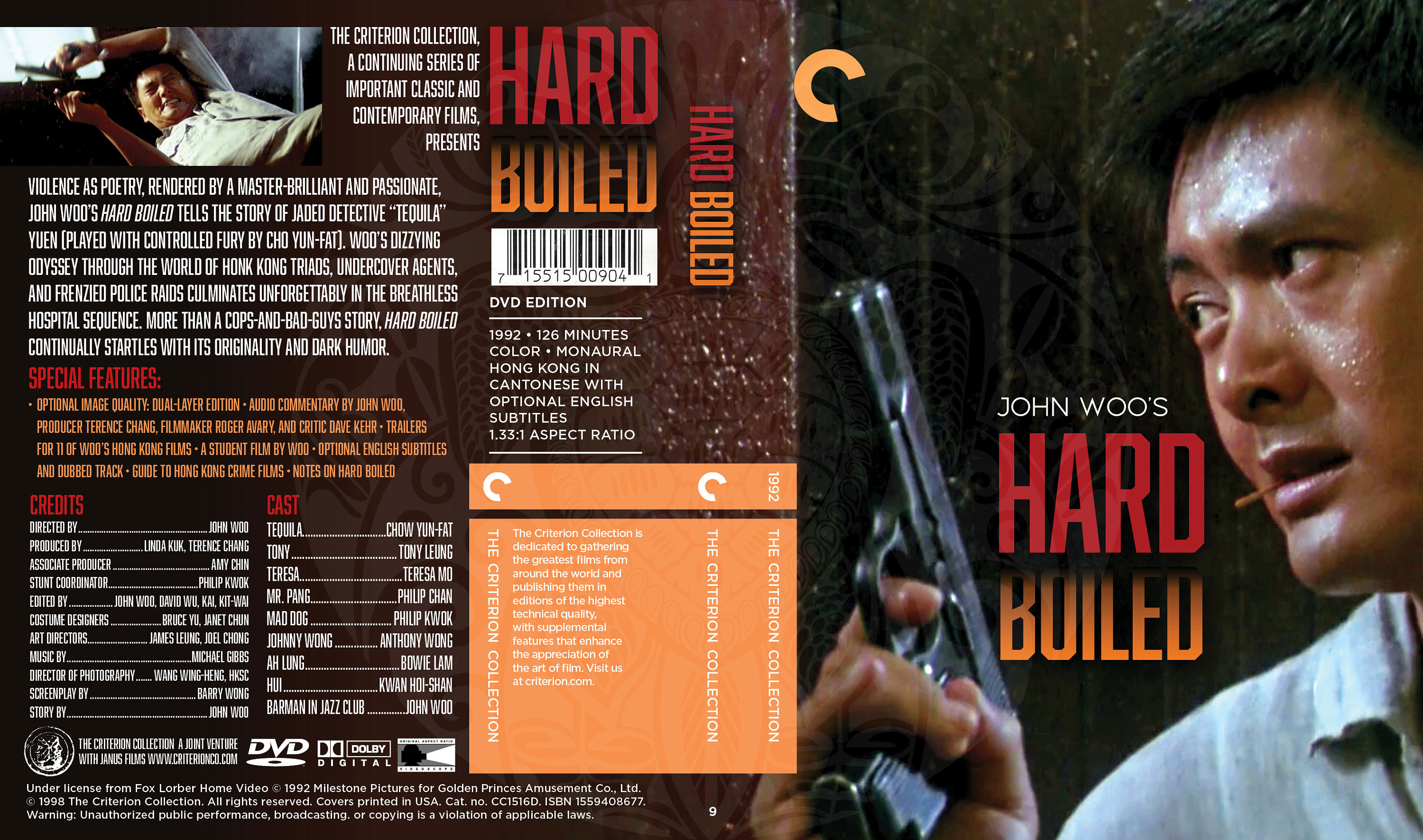 Hard Boiled (fake Criterion Cover) - Etsy