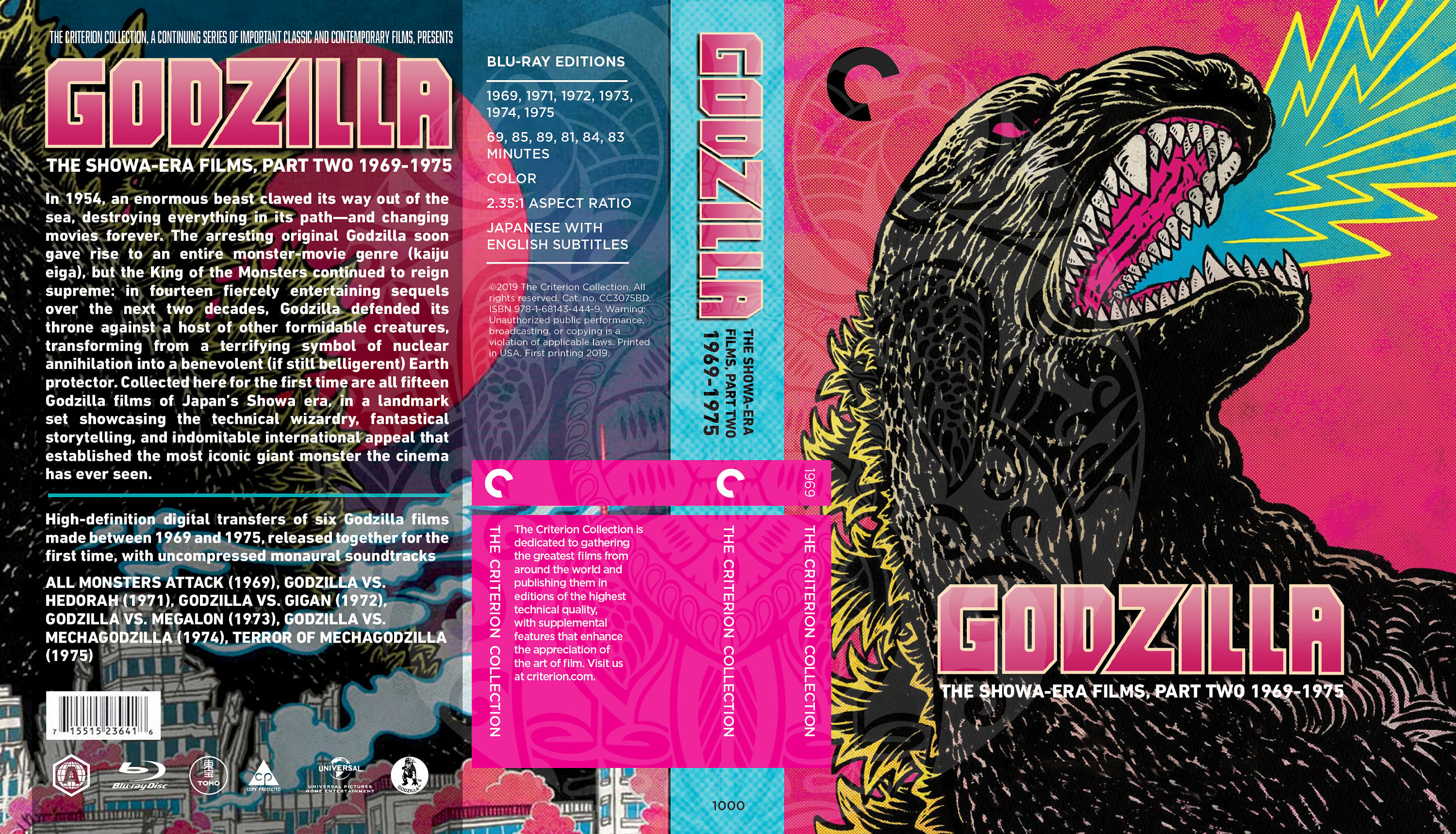 Godzilla 1985 Dvd Cover
