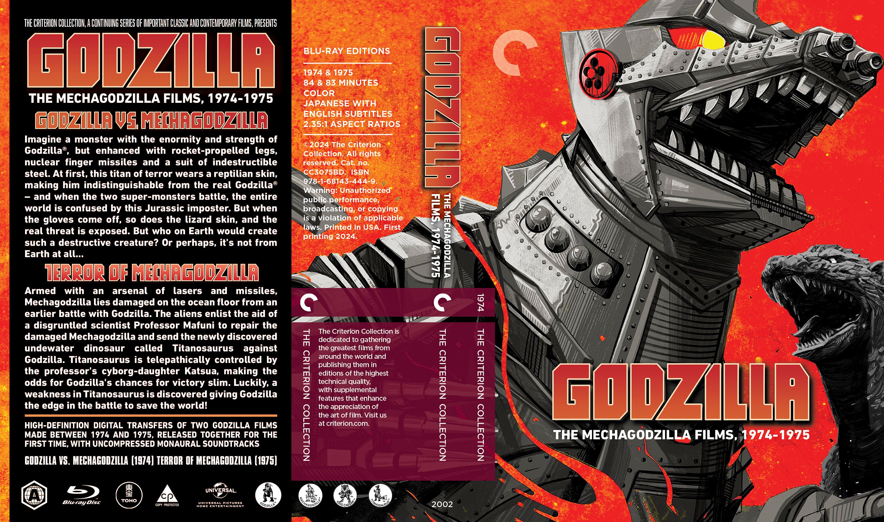 Poster Godzilla Vs Mechagodzilla 1974