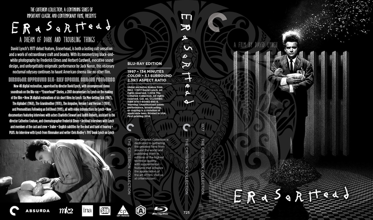 Eraserhead fake Criterion Covers - Etsy