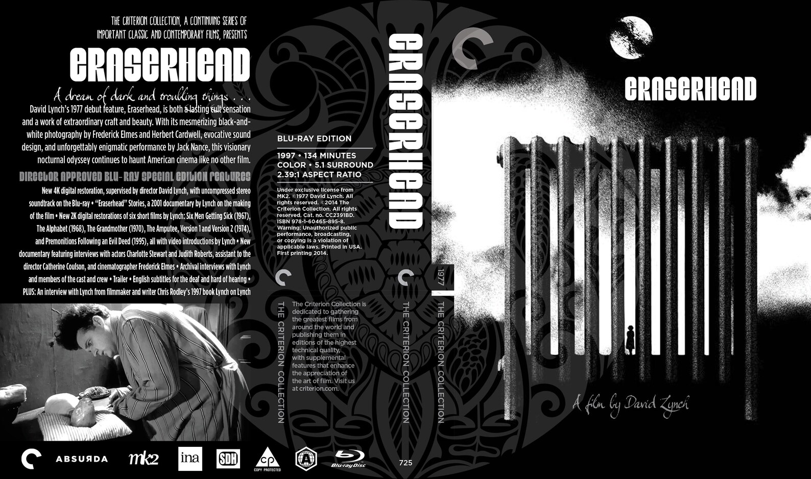 Eraserhead fake Criterion Covers - Etsy