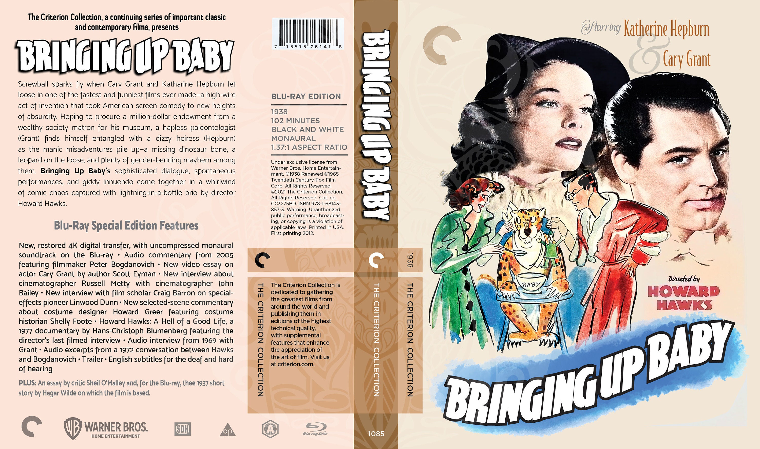 Bringing up Baby (fake Criterion Covers) - Etsy