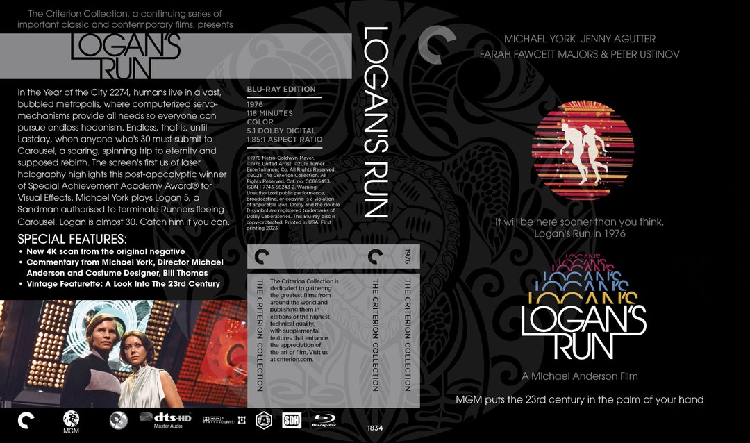 Logan's Run (fake Criterion Cover) - Etsy