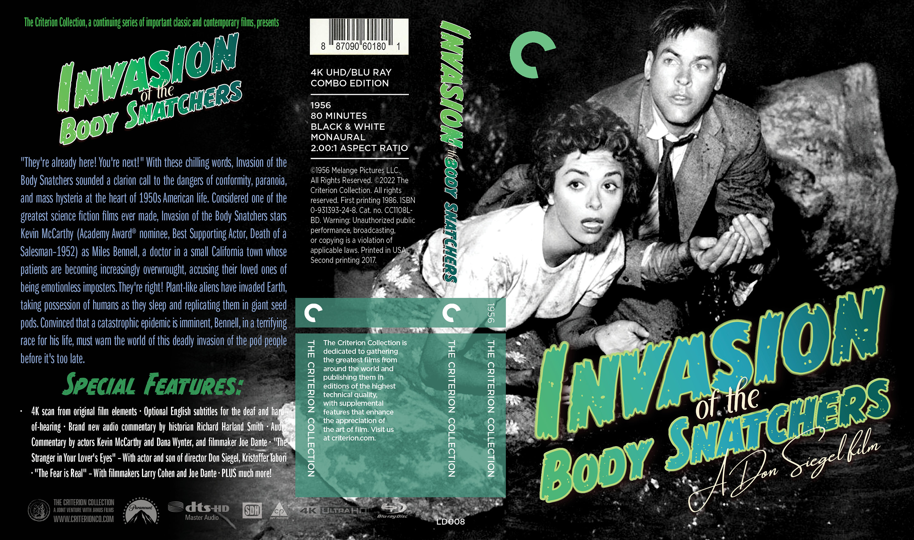 Invasion Of The Body Snatchers 1956 Poster