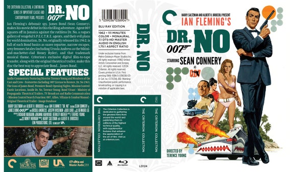 Dr No Fake Criterion Cover For The Cc Laserdisc Collection Etsy