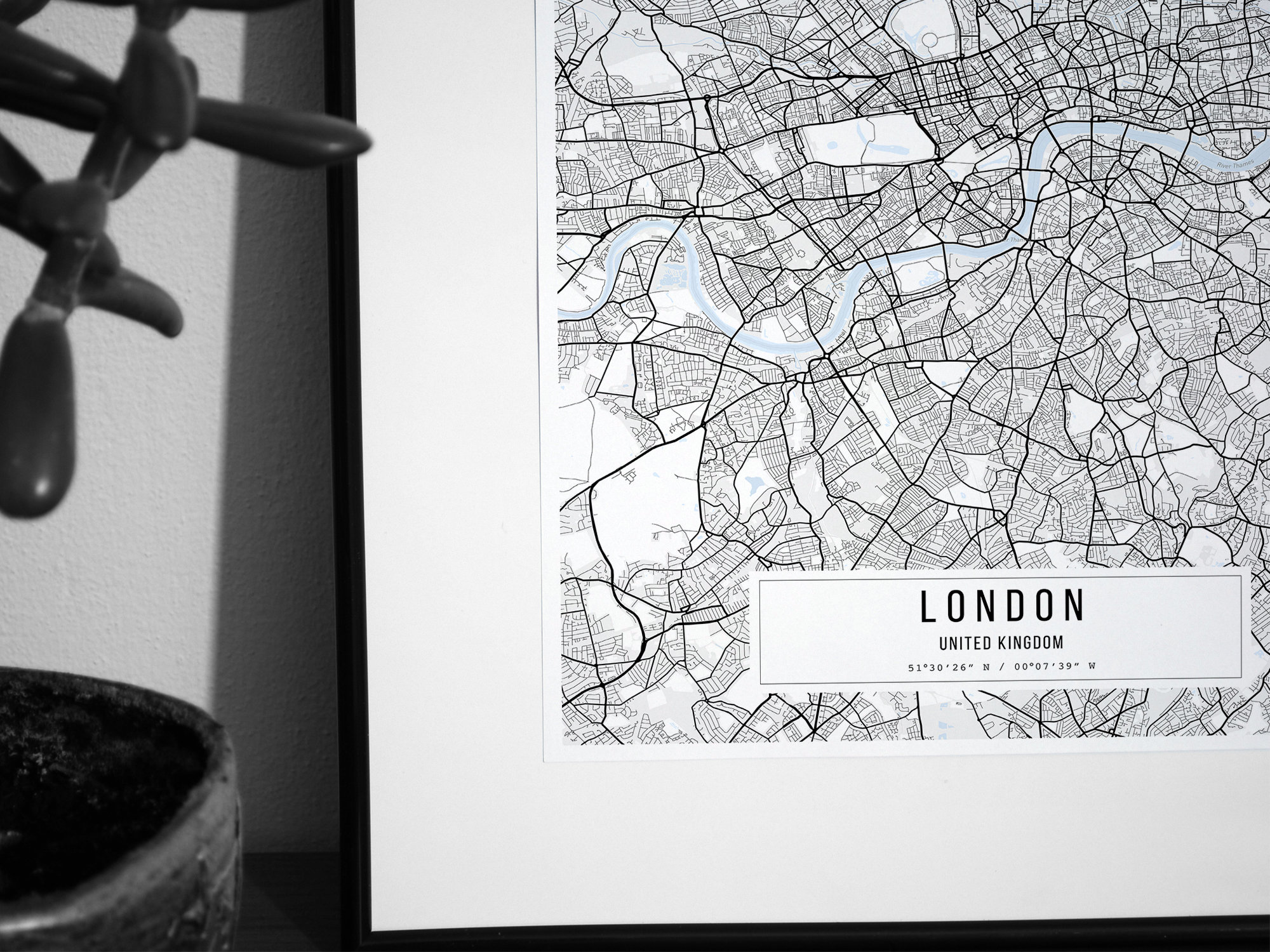 London Map Poster London City Map Poster London City Sign | Etsy