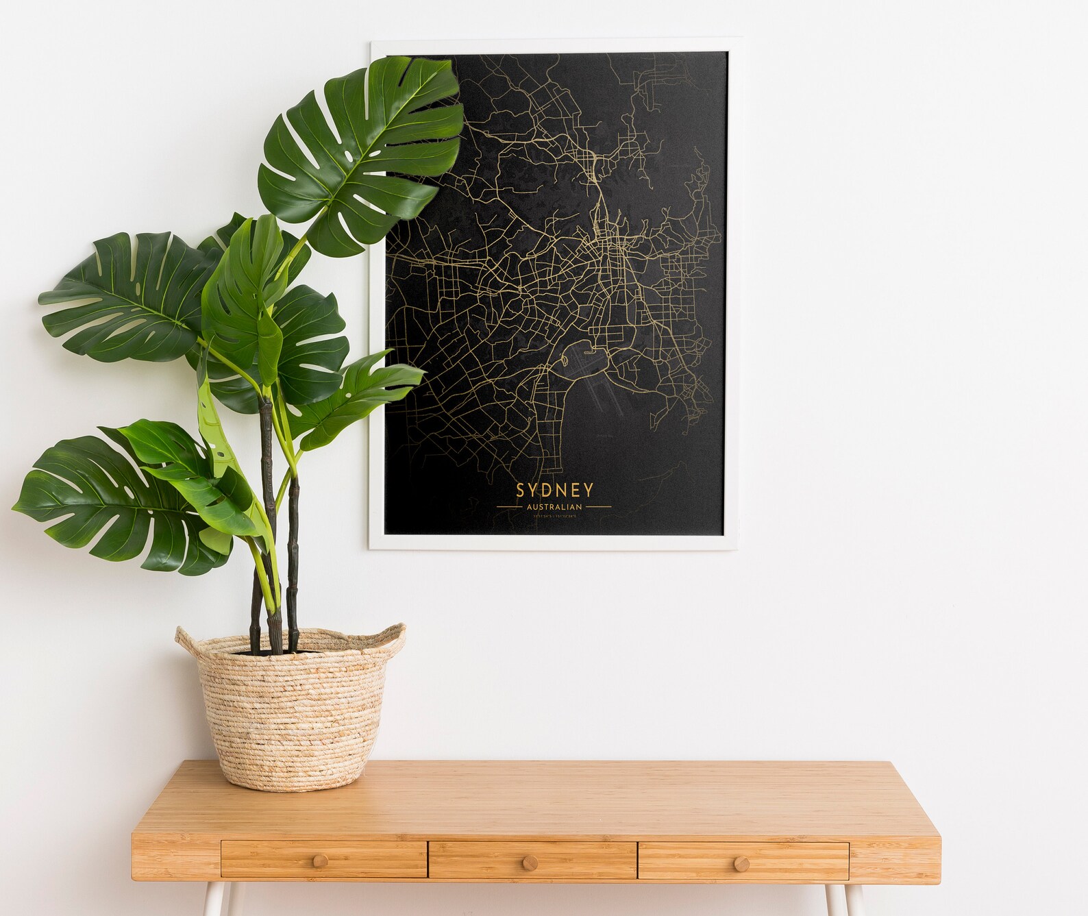 Sydney Gold Map Poster New South Wales Gift Printable - Etsy