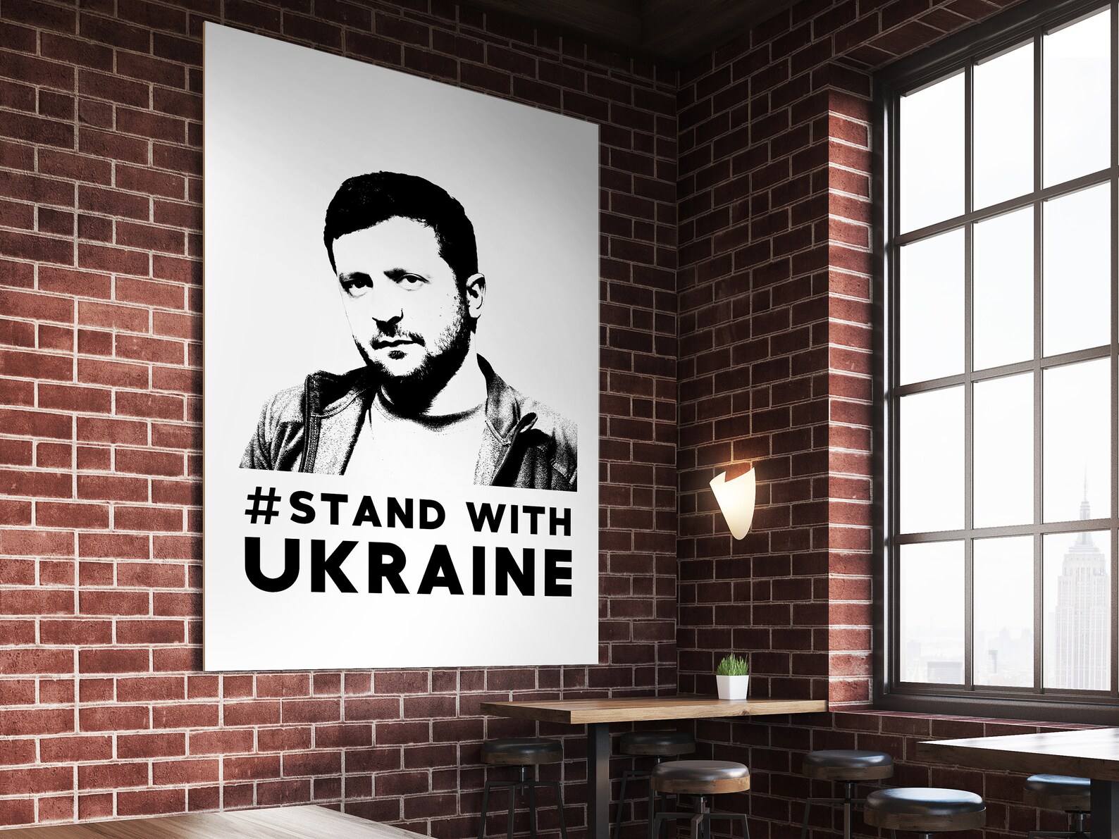 Volodymyr Zelenskyy Poster Stand With Ukraine Poster - Etsy