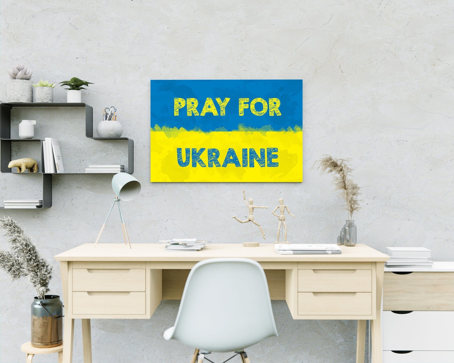 Pray for Ukraine Poster We Stand With Ukraine Sign Ukraine | Etsy