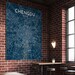 Chengdu Blue Map Poster Chengdu City Modern Map Print - Etsy