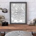 Going Away Gift Custom Moving Away Wall Art Print Best Friend Poster ...