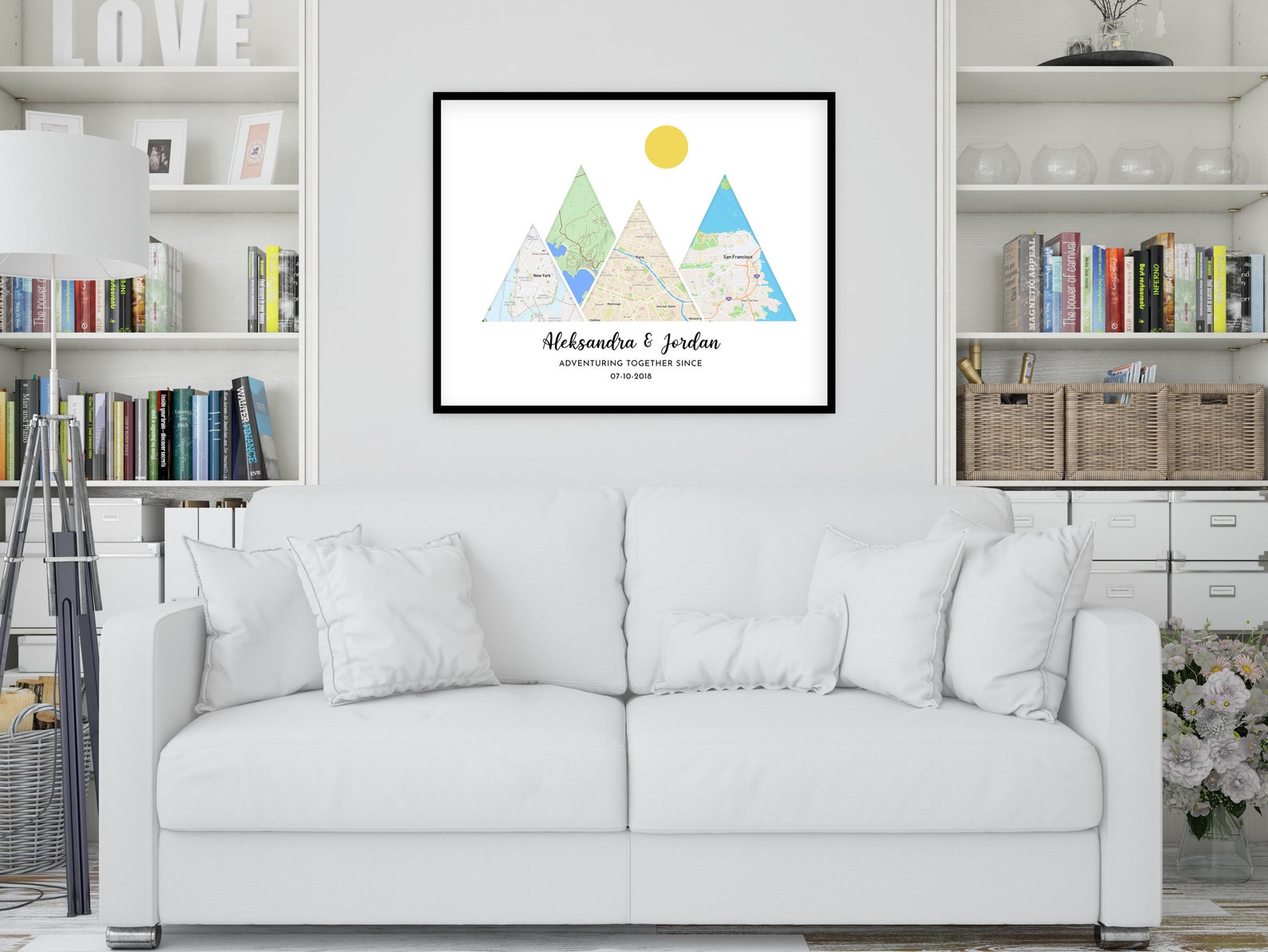 Adventure Map Mountain Personalized Individual Travel Map - Etsy