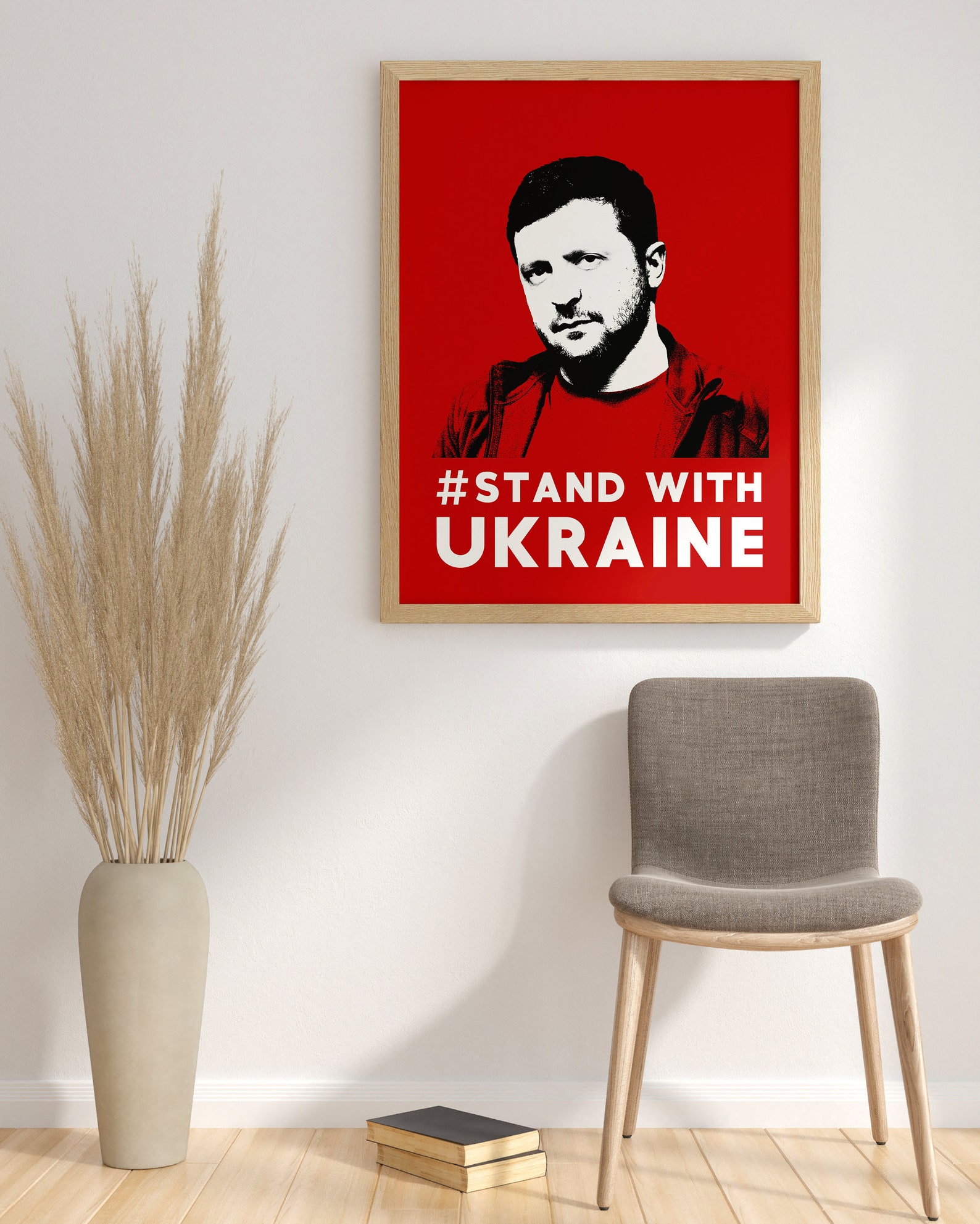 Stand With Ukraine Poster Volodymyr Zelenskyy Poster - Etsy