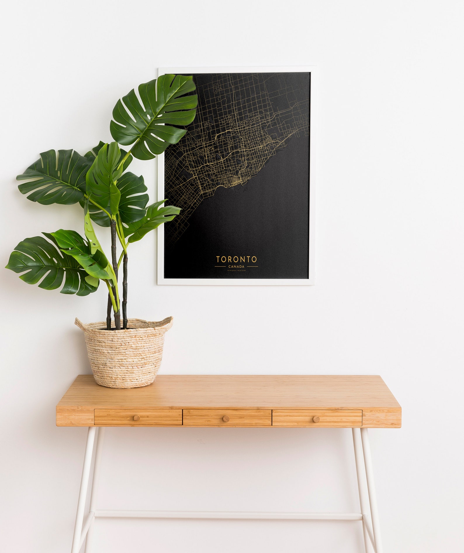 Toronto Map Poster Canada Wall Art Decor Toronto City Map | Etsy