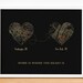 Long Distance Gift Heart Map Love Card Going Away Gift - Etsy