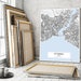 Istanbul White Map Poster Istanbul Home Decor Istanbul - Etsy