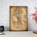 Seattle Vintage Map Poster Seattle Old Map Grunge Seattle - Etsy
