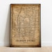 Colorado Springs Vintage Map Poster Colorado Springs Old Map - Etsy