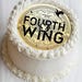 Fourth Wing Edible Image Sheet - Etsy